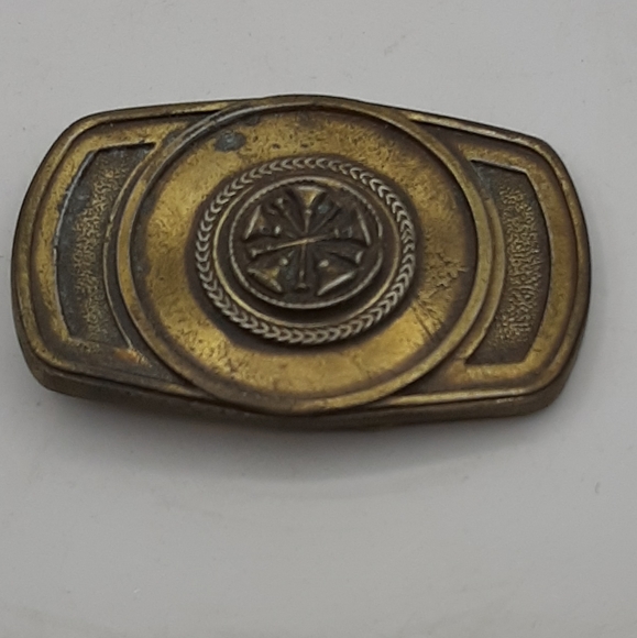 Fire Fighters Belt Buckle | Accessories | Vintage Brass Detailed The ...